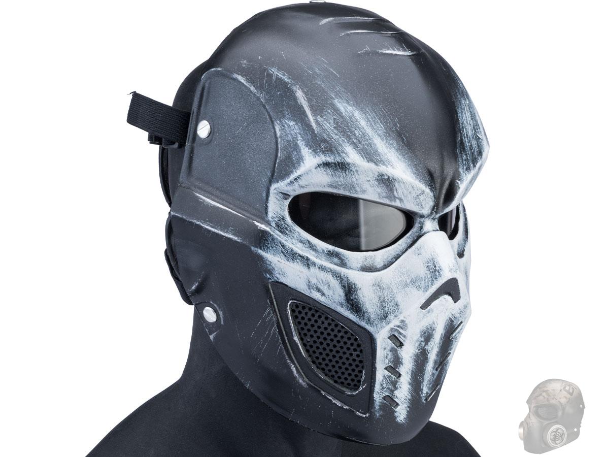 Evike.com R-Custom Fiberglass "Crossbone" Full Face Mask (Type: Smoke ...