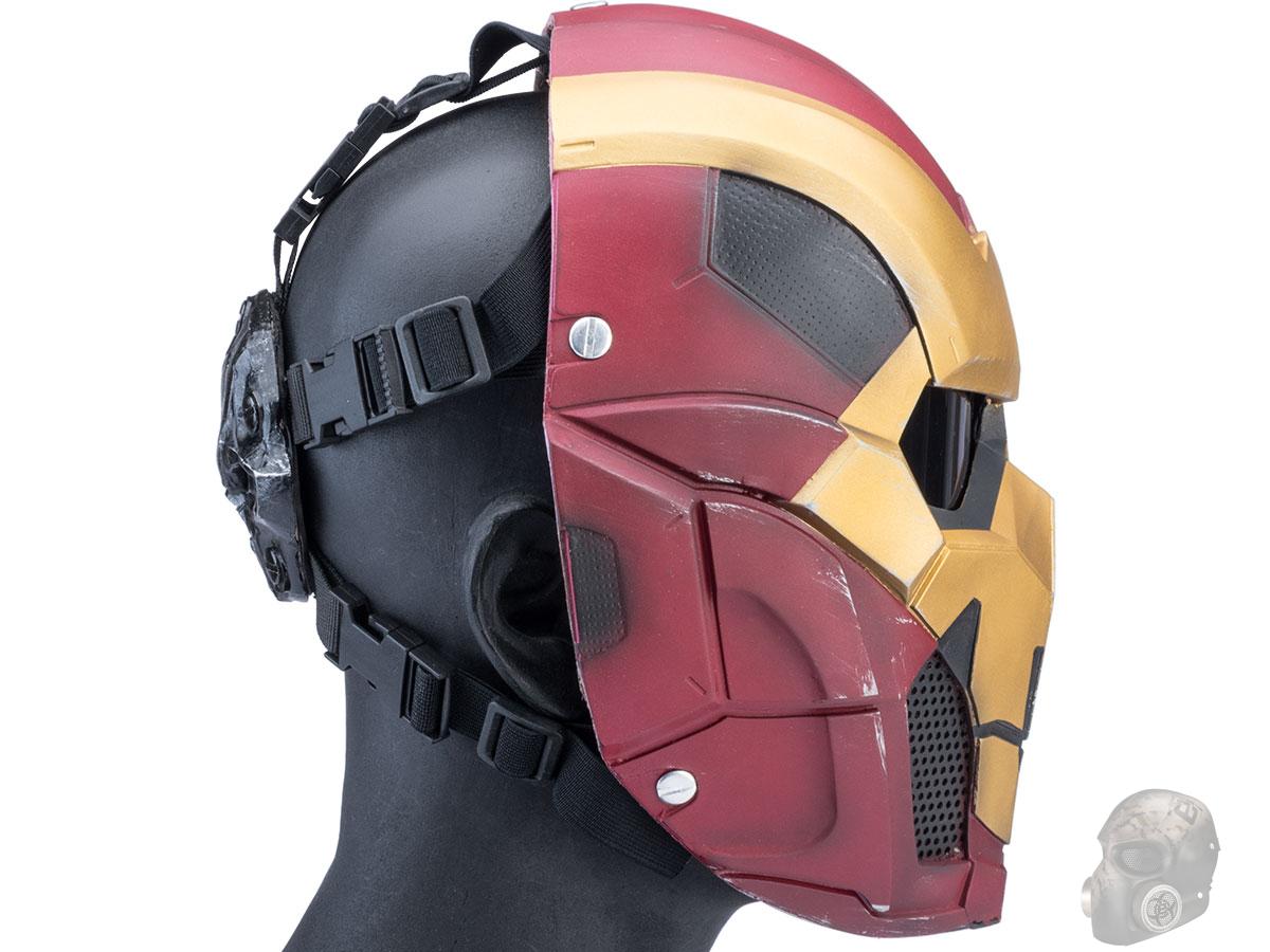 Evike.com R-Custom Fiberglass "Iron Punisher" Full Face Mask (Color ...