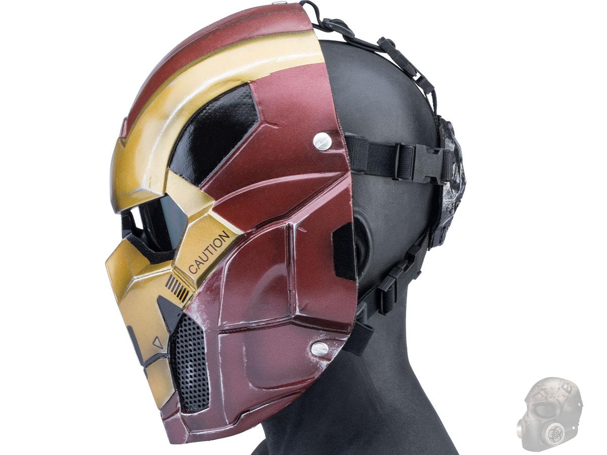 Evike.com R-Custom Fiberglass "Iron Punisher" Full Face Mask (Color ...