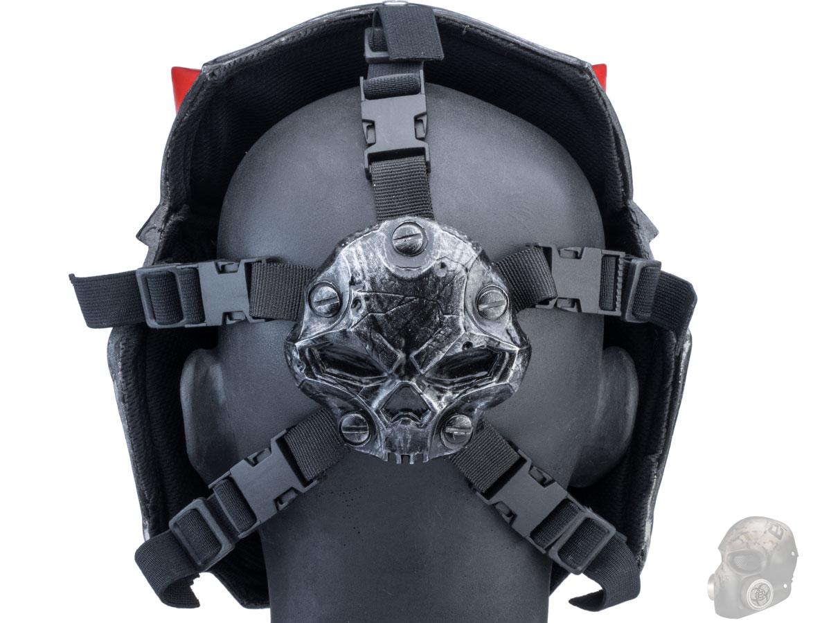 Evike.com R-Custom Fiberglass "Oni" Full Face Mask (Color: BlackOps ...