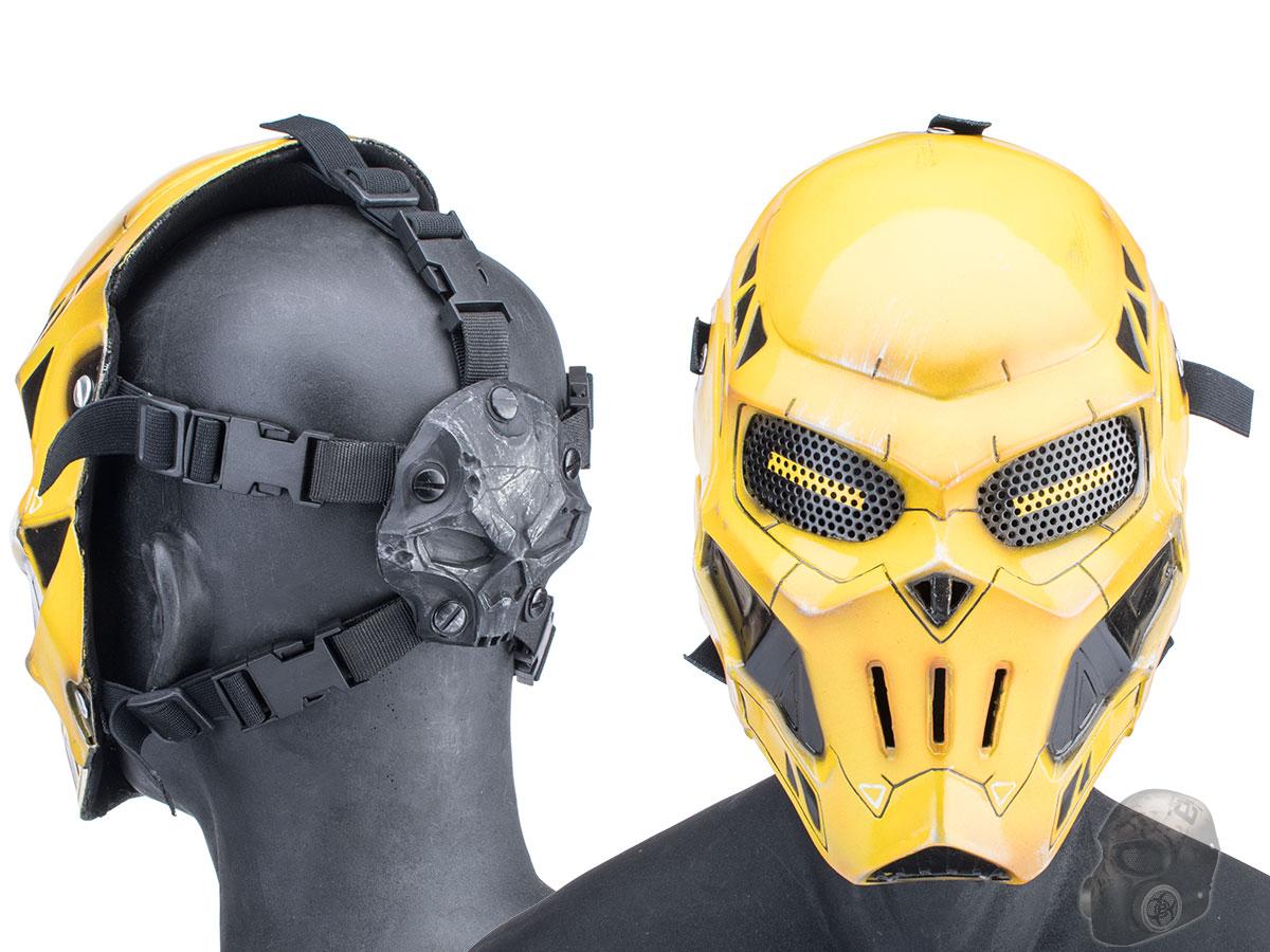 Evike.com R-Custom Fiberglass "Taskmaster V2" Full Face Mask (Color ...