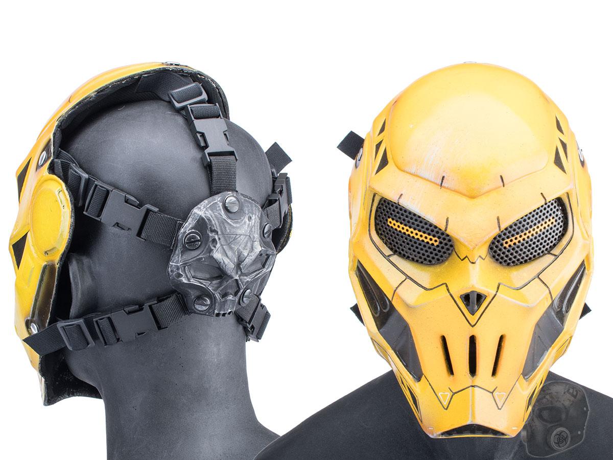 Evike.com R-Custom Fiberglass "Taskmaster V2" Full Face Mask (Color ...