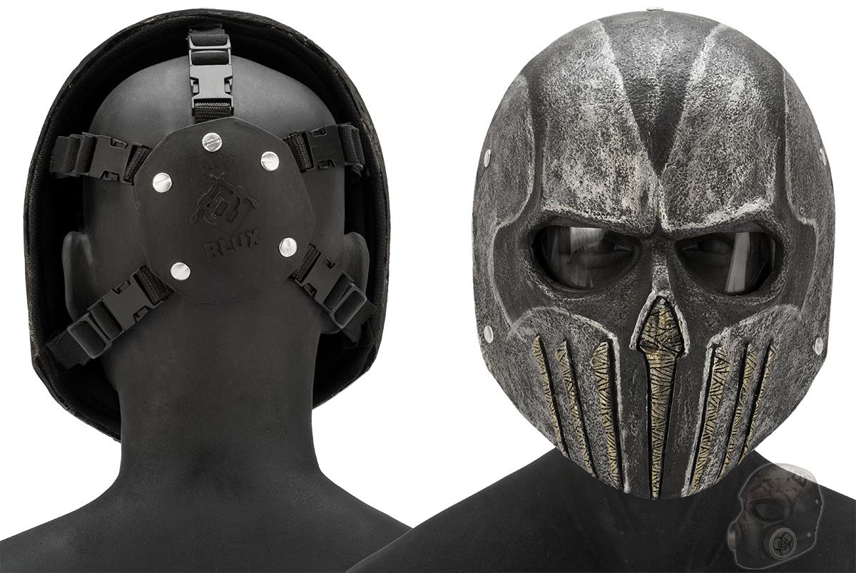 Evike.com R-Custom Fiberglass "Wraith" Full Face Mask with Clear Lens ...