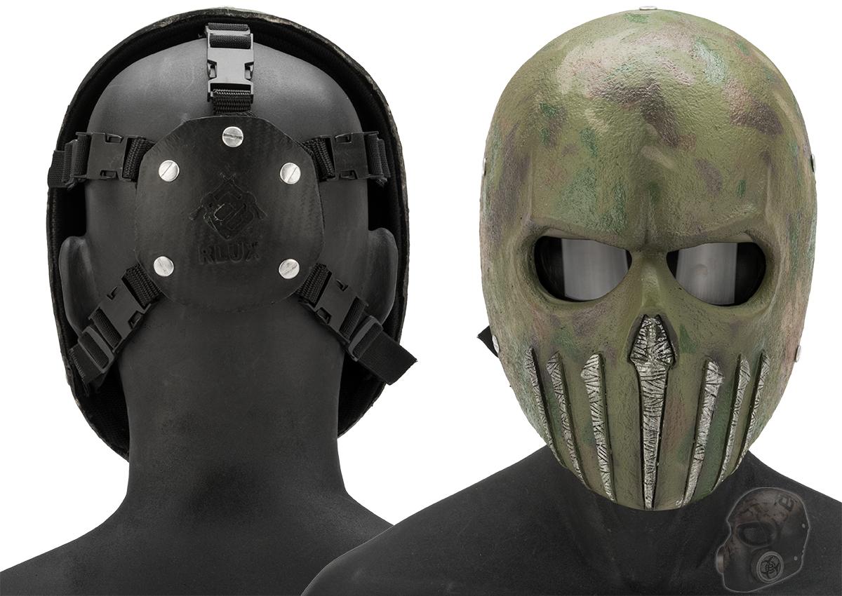 Evike.com R-Custom Fiberglass "Wraith" Full Face Mask with Grey Lens ...