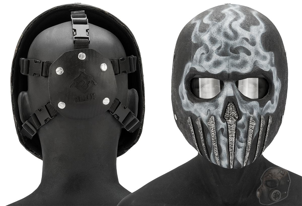 Evike.com R-Custom Fiberglass "Wraith" Full Face Mask with Clear Lens ...