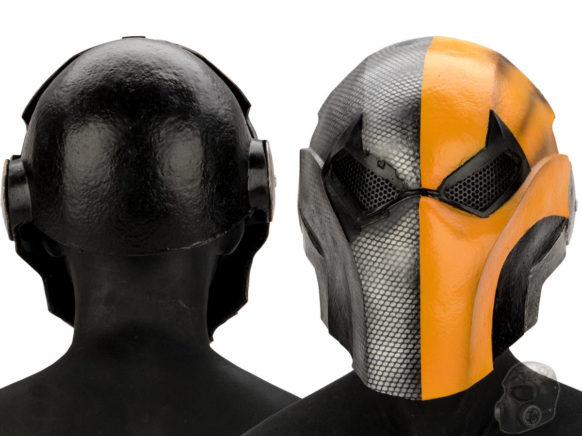 Evike.com R-Custom DeathStroke Injustice Fiberglass Mask (Color: Grey ...