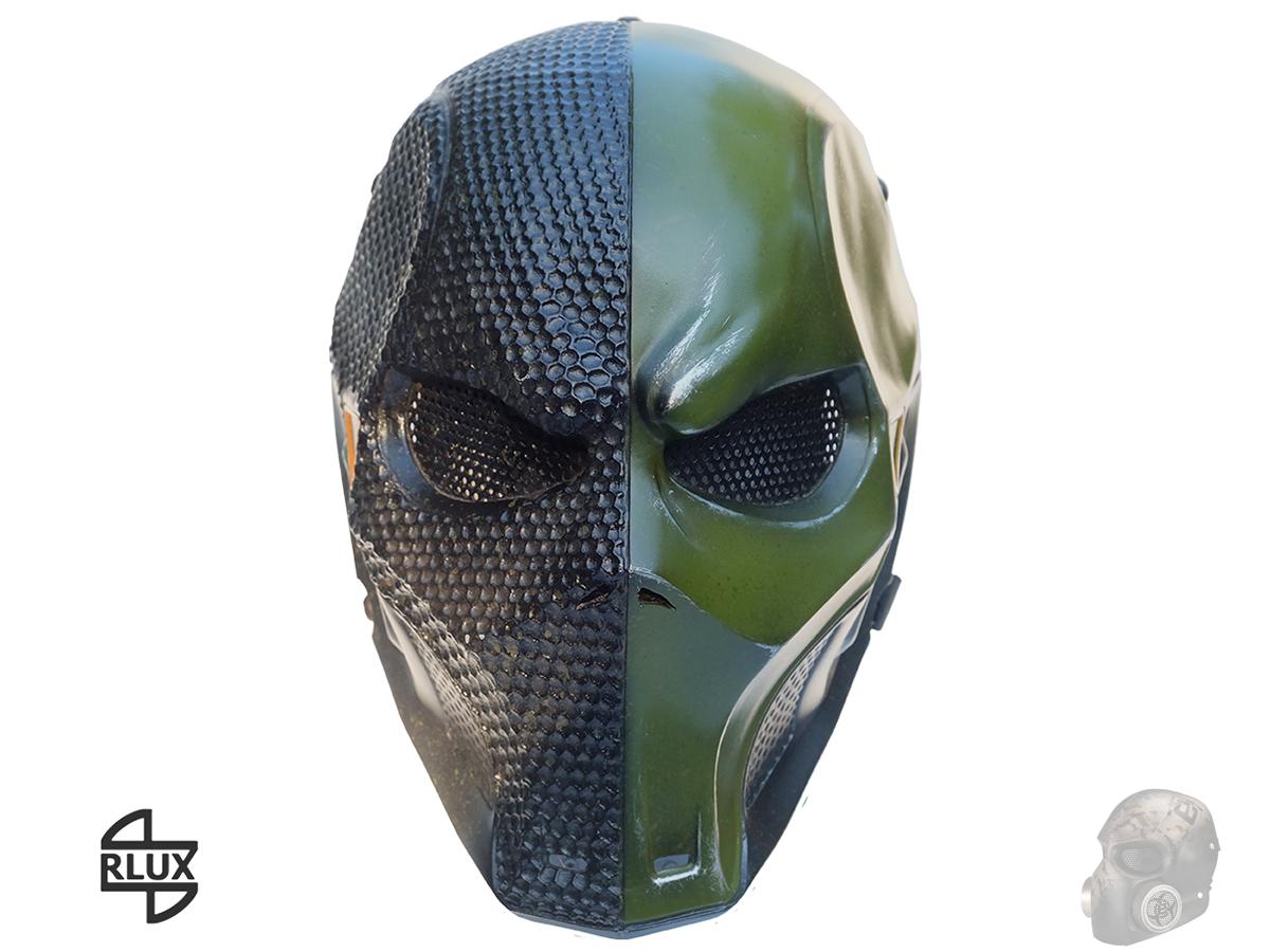 Evike.com R-Custom Fiberglass "Merc V3" Full Face Mask (Color: OD Green ...