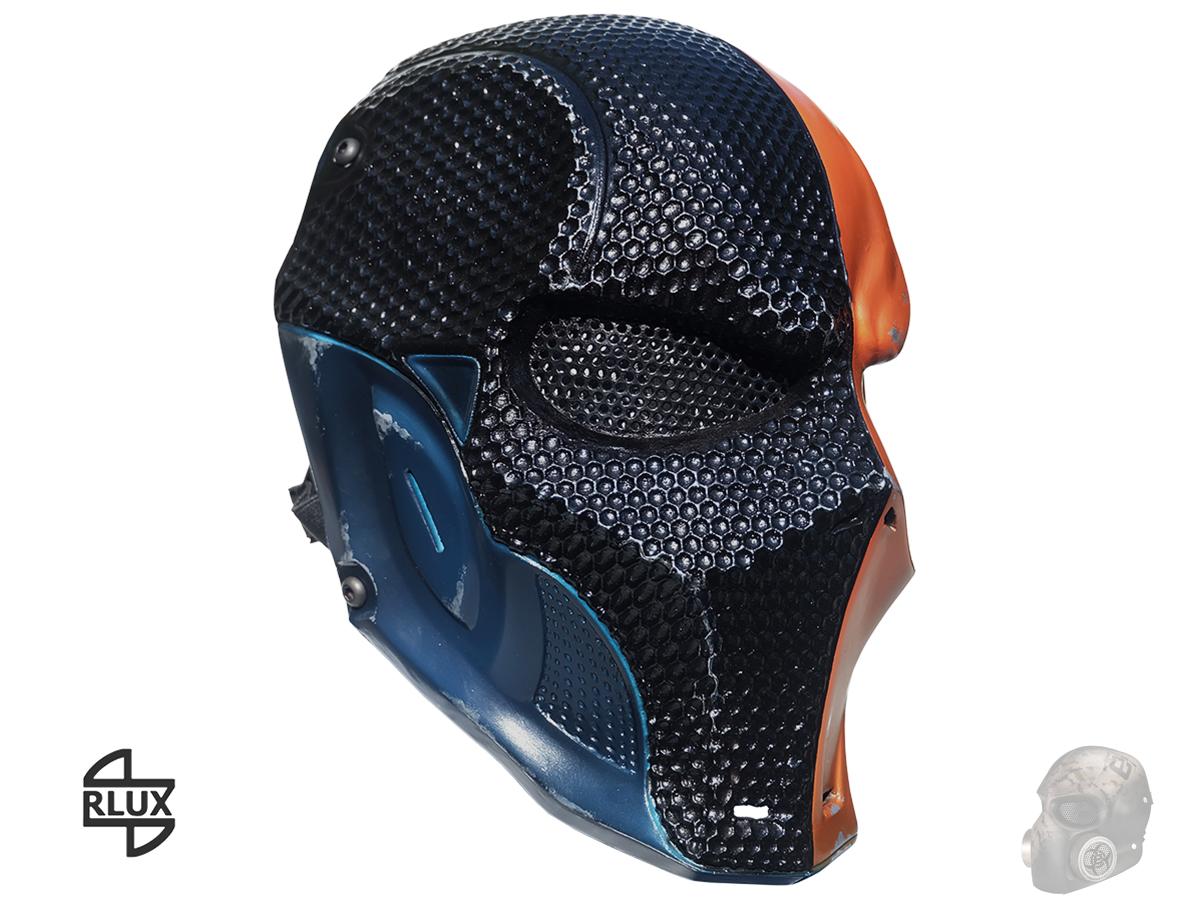 Evike.com R-Custom Fiberglass "Merc V3" Full Face Mask (Color: Orange ...