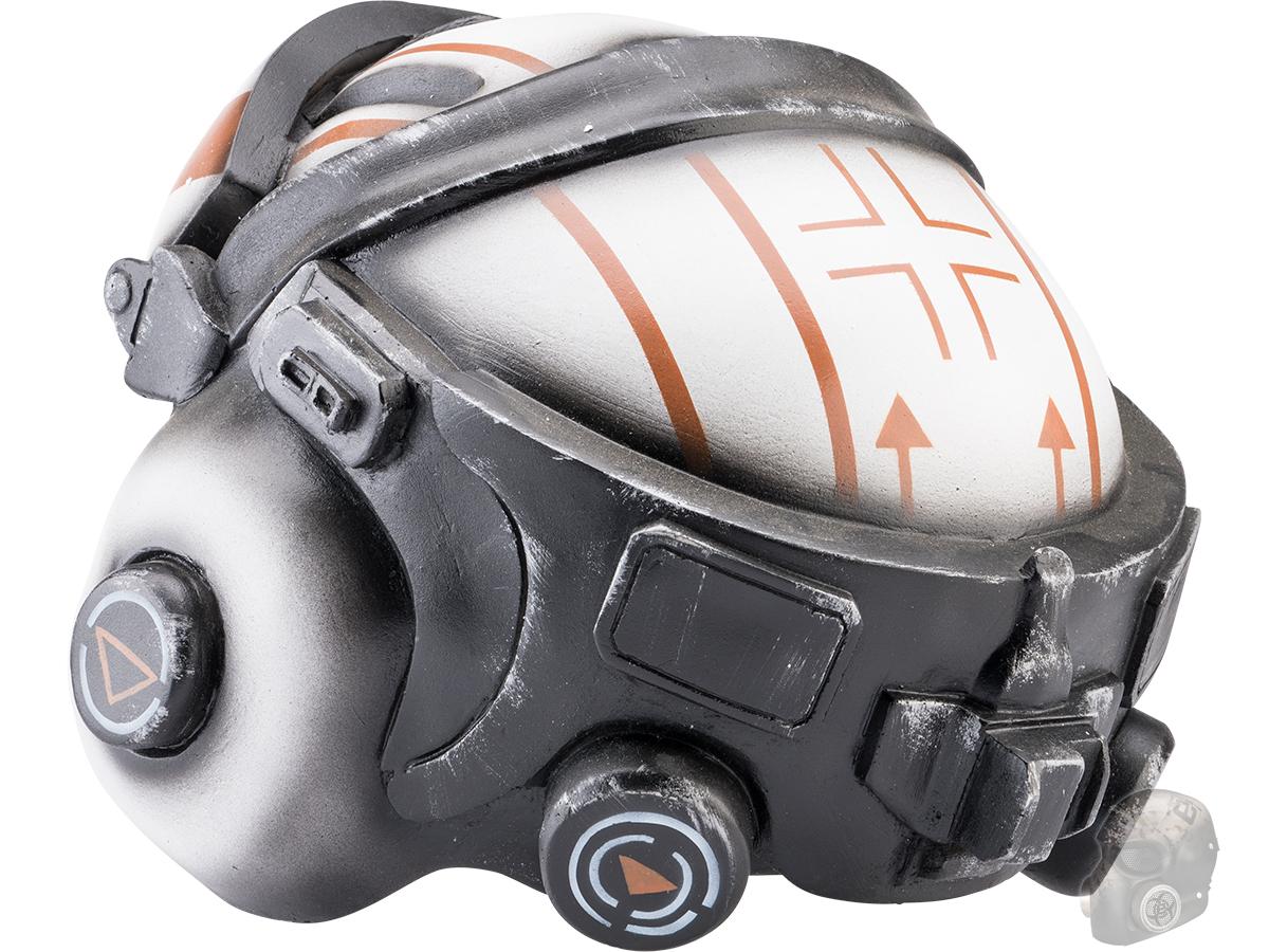 Tidoom Custom Fiberglass "Mech Pilot" Helmet (Color: White), Tactical ...