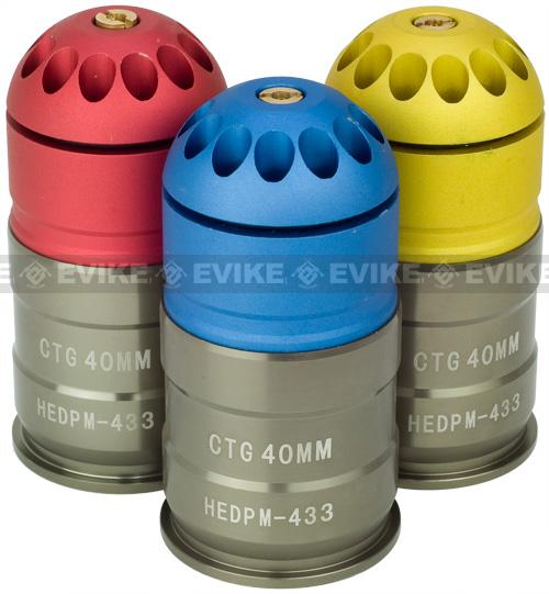 Avengers Enhanced M203 40mm Airsoft Grenade Shell - 84rd (One ...