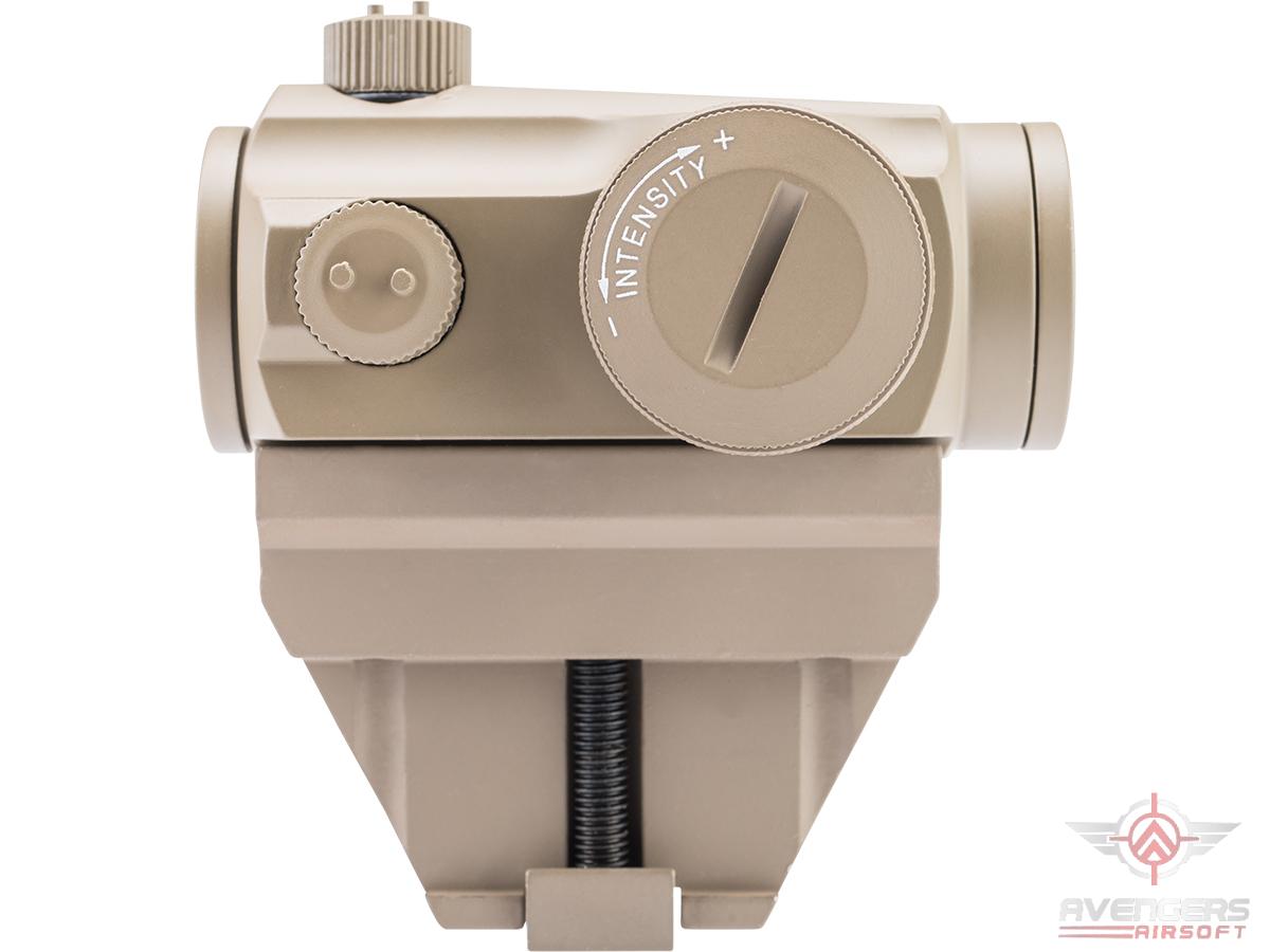 Avengers T1 Micro Reflex Red & Green Dot Sight w/ 90 Degree Offset Mount (Color: Dark Earth ...