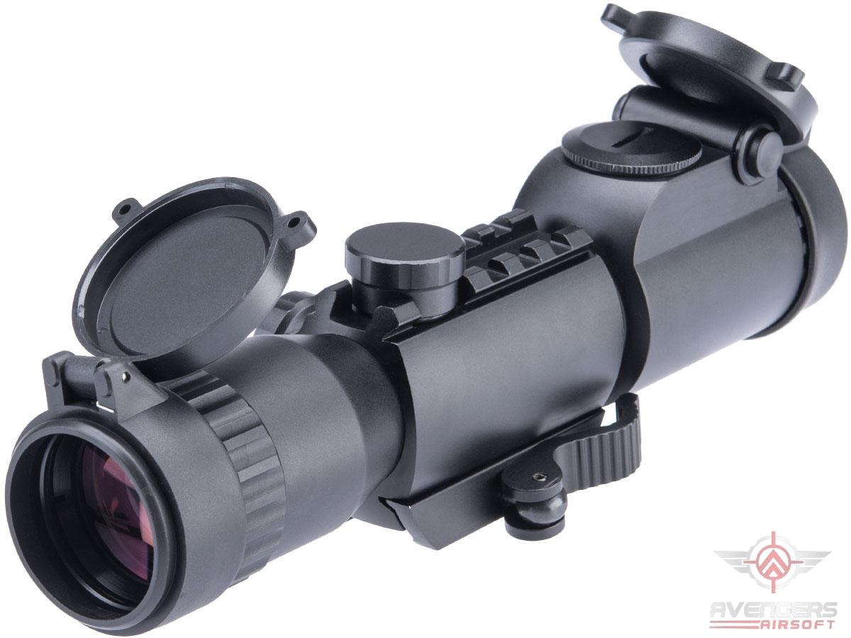 Avengers 4x32 Red/Green Illuminated Scope w/ QD Mount (Color: Black ...