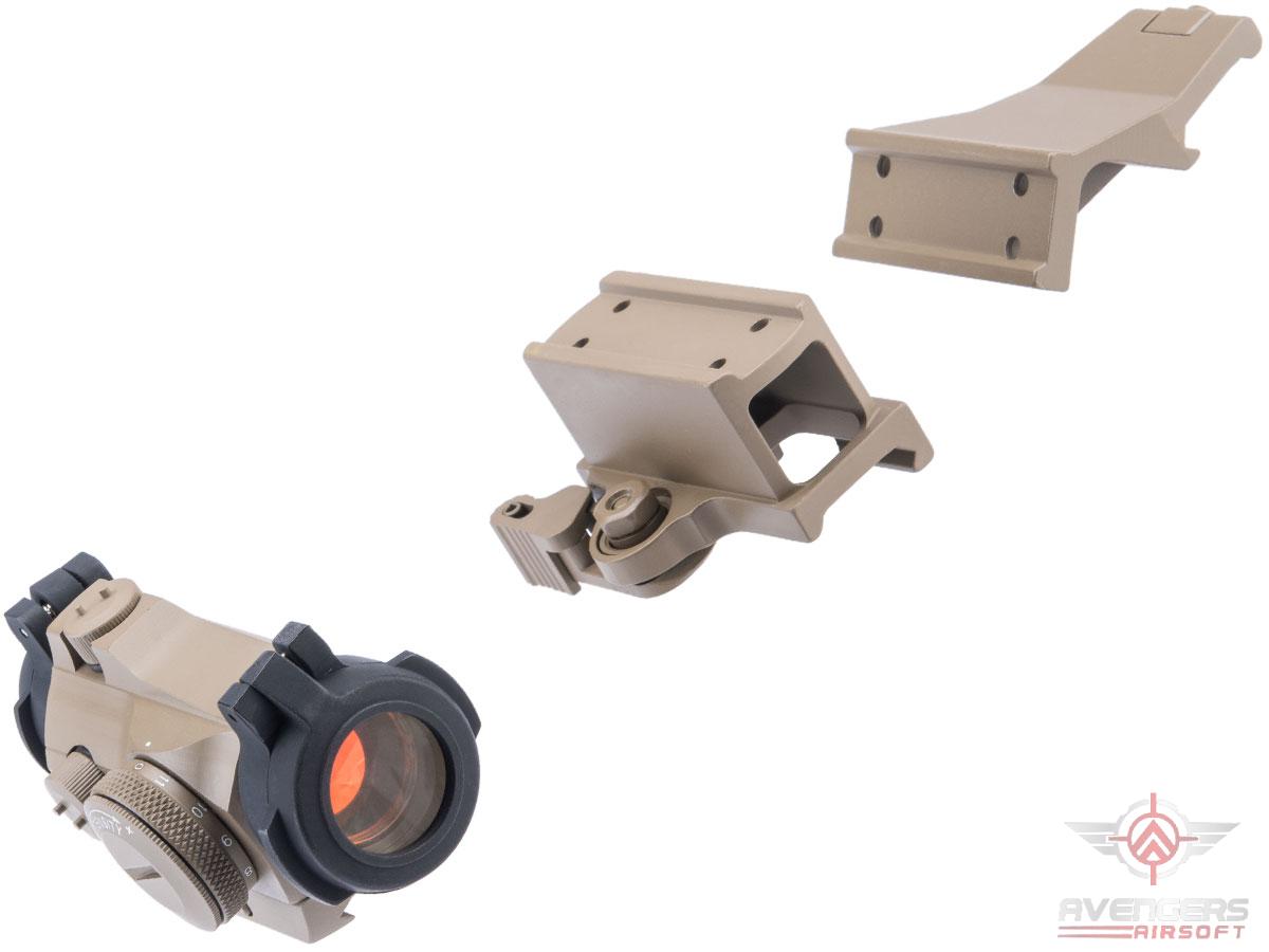 Avengers T2 Micro Red Dot Sight (Color: Dark Earth / Low Mount, QD ...