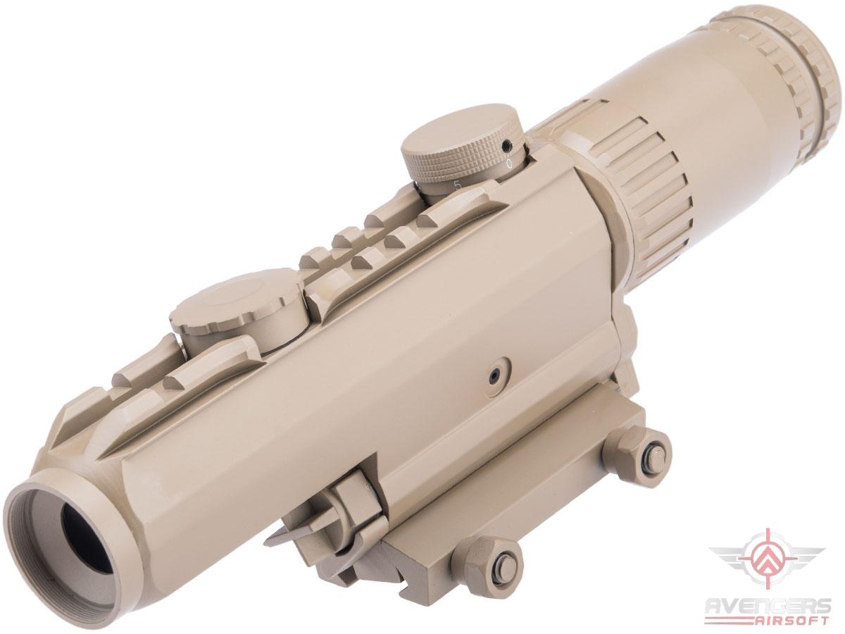 Avengers 1-3x28 Railed Tactical Scope (Color: Dark Earth), Accessories ...