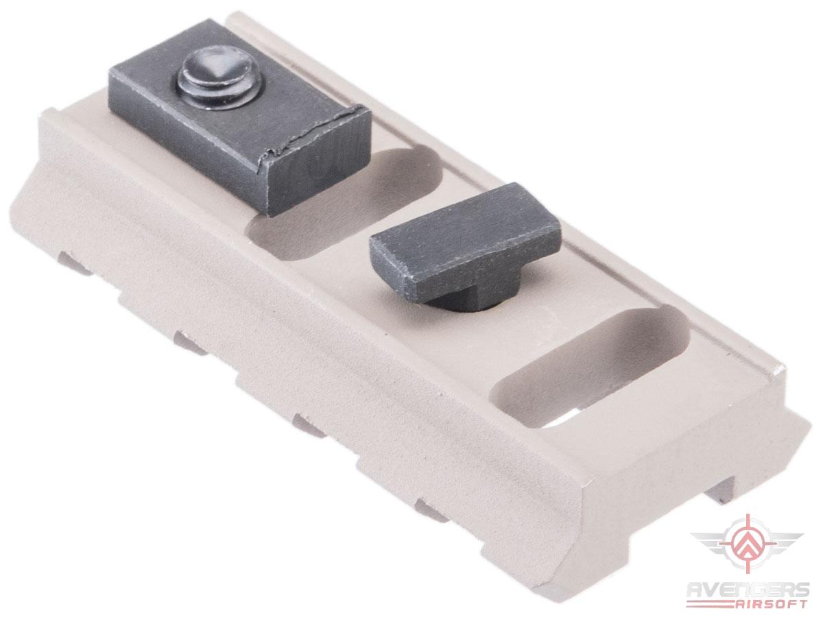Avengers B-2M Rail Section for Modular Handguard Systems (Color: Desert ...