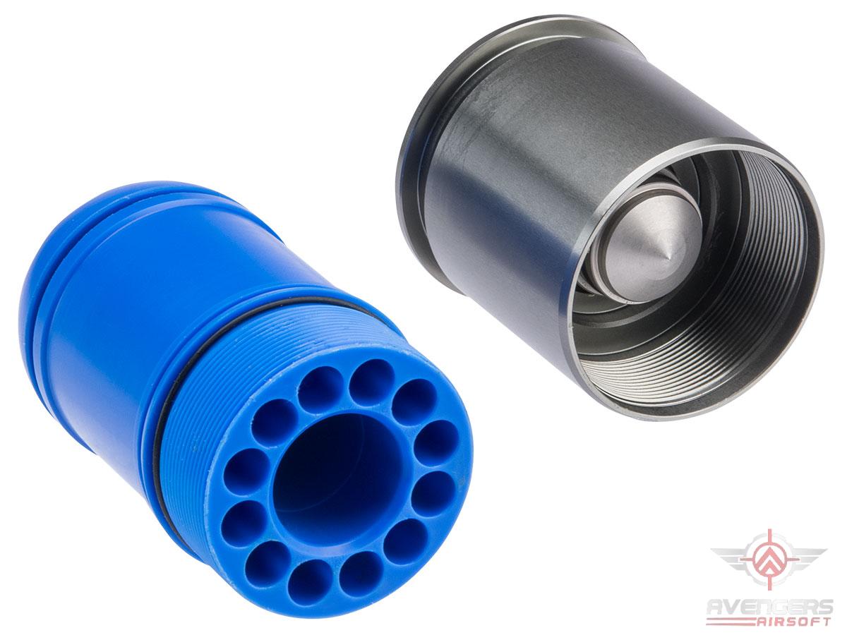 Avengers 120rd POM Airsoft Gas Grenade Shell (Color: Blue), Accessories ...