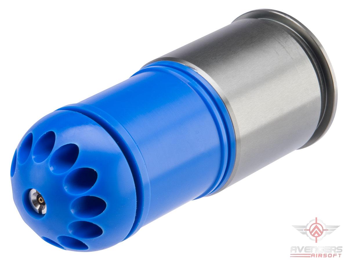 Avengers 120rd POM Airsoft Gas Grenade Shell (Color: Blue), Accessories ...