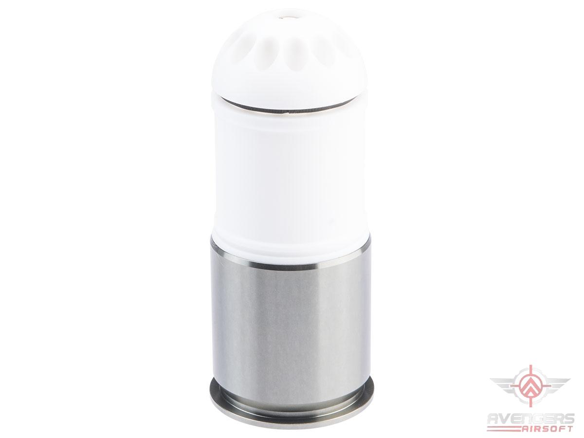 Avengers 120rd POM Airsoft Gas Grenade Shell (Color: White ...