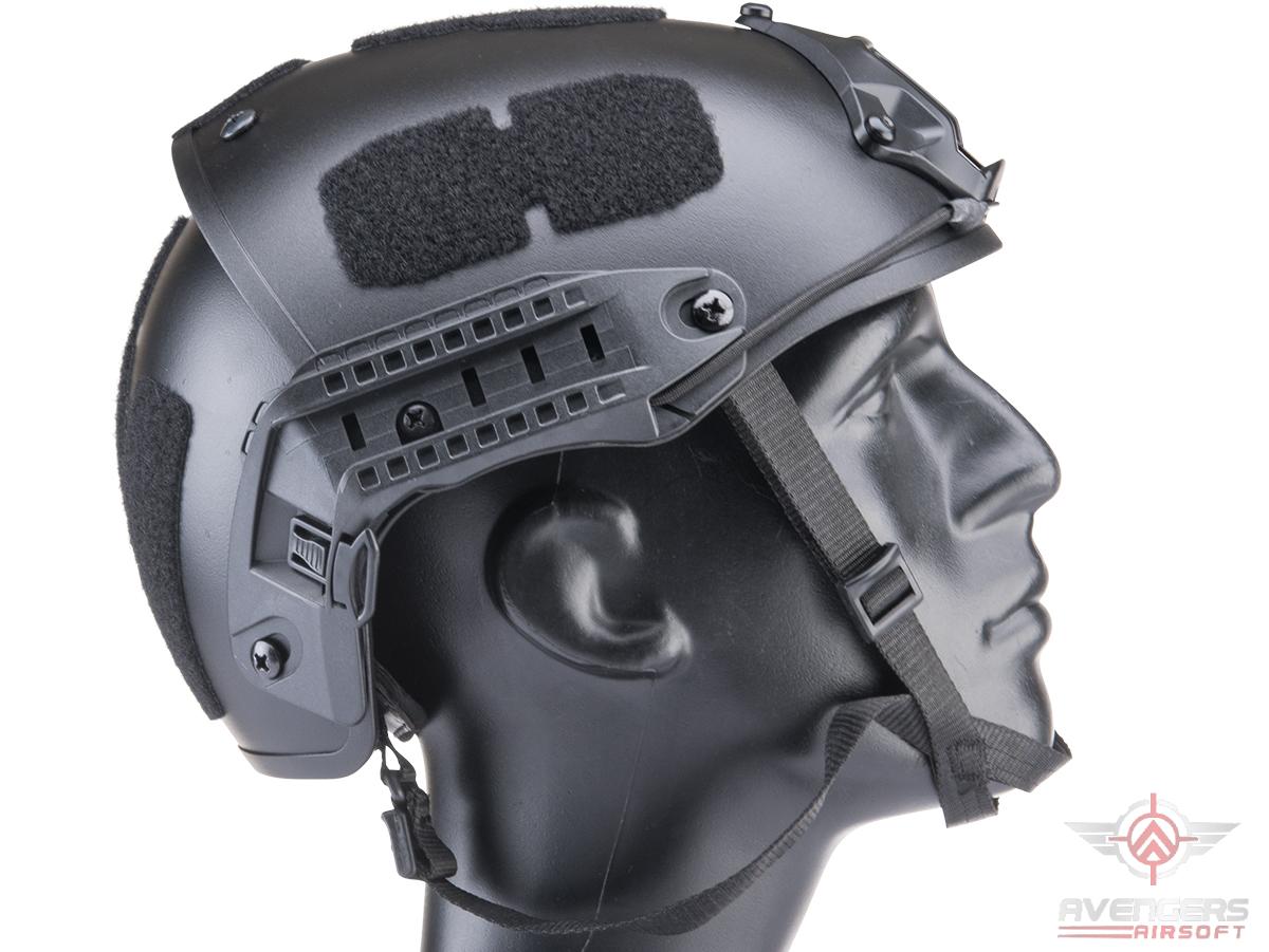 Avengers Air Flow Type Bump Helmet (Color: Black), Tactical Gear ...