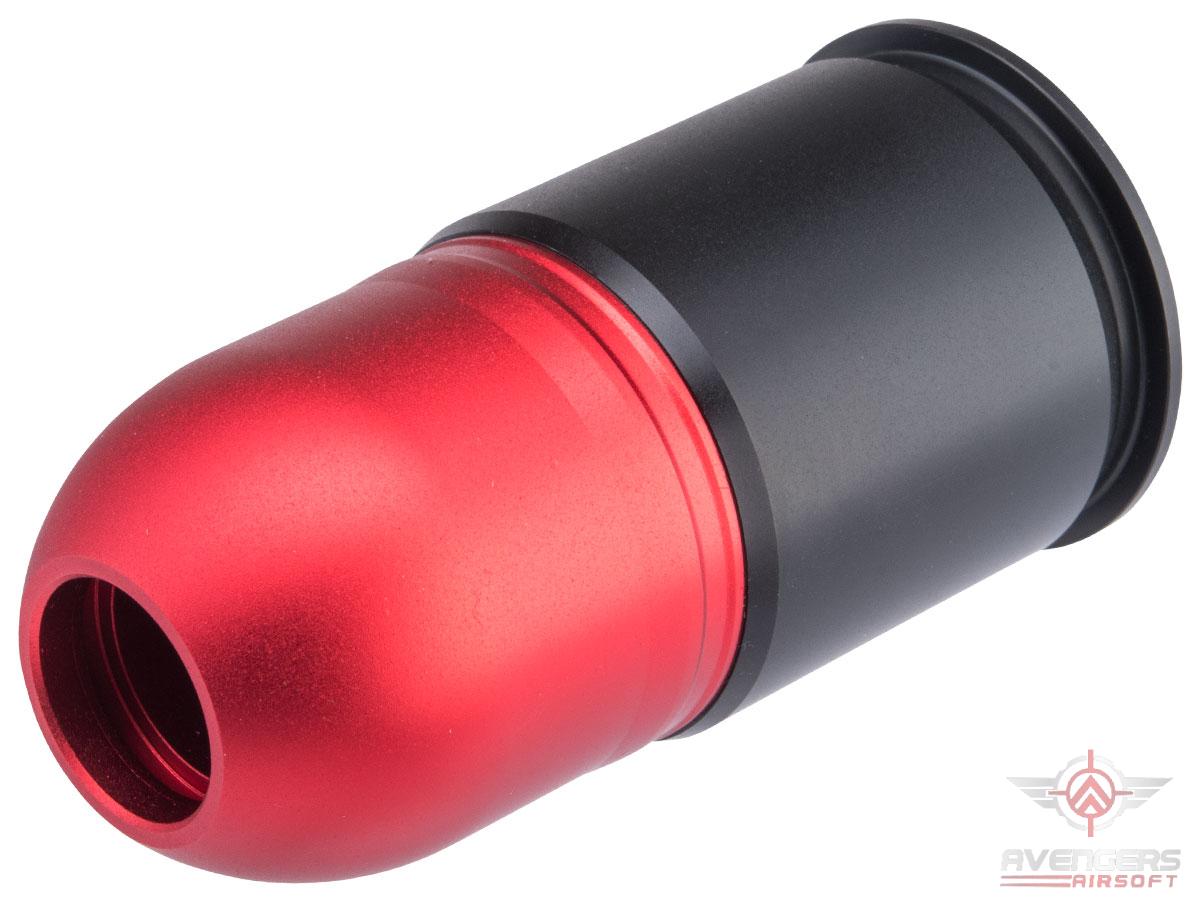 Avengers 40mm Airsoft Gas Grenade Shell (Style: Red Matte Multi-Purpose ...