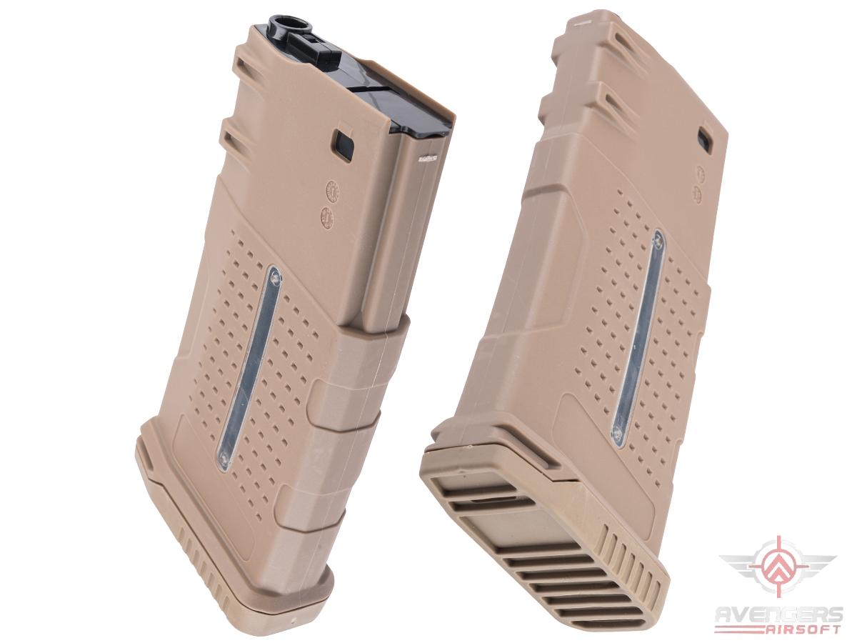 Avengers 470rd Polymer Flash Magazine for SR-25 Airsoft AEG Rifles ...