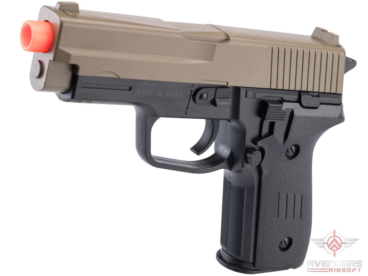 Avengers Vigor Toys Heavy Weight 226 Spring Powered Airsoft Pistol ...