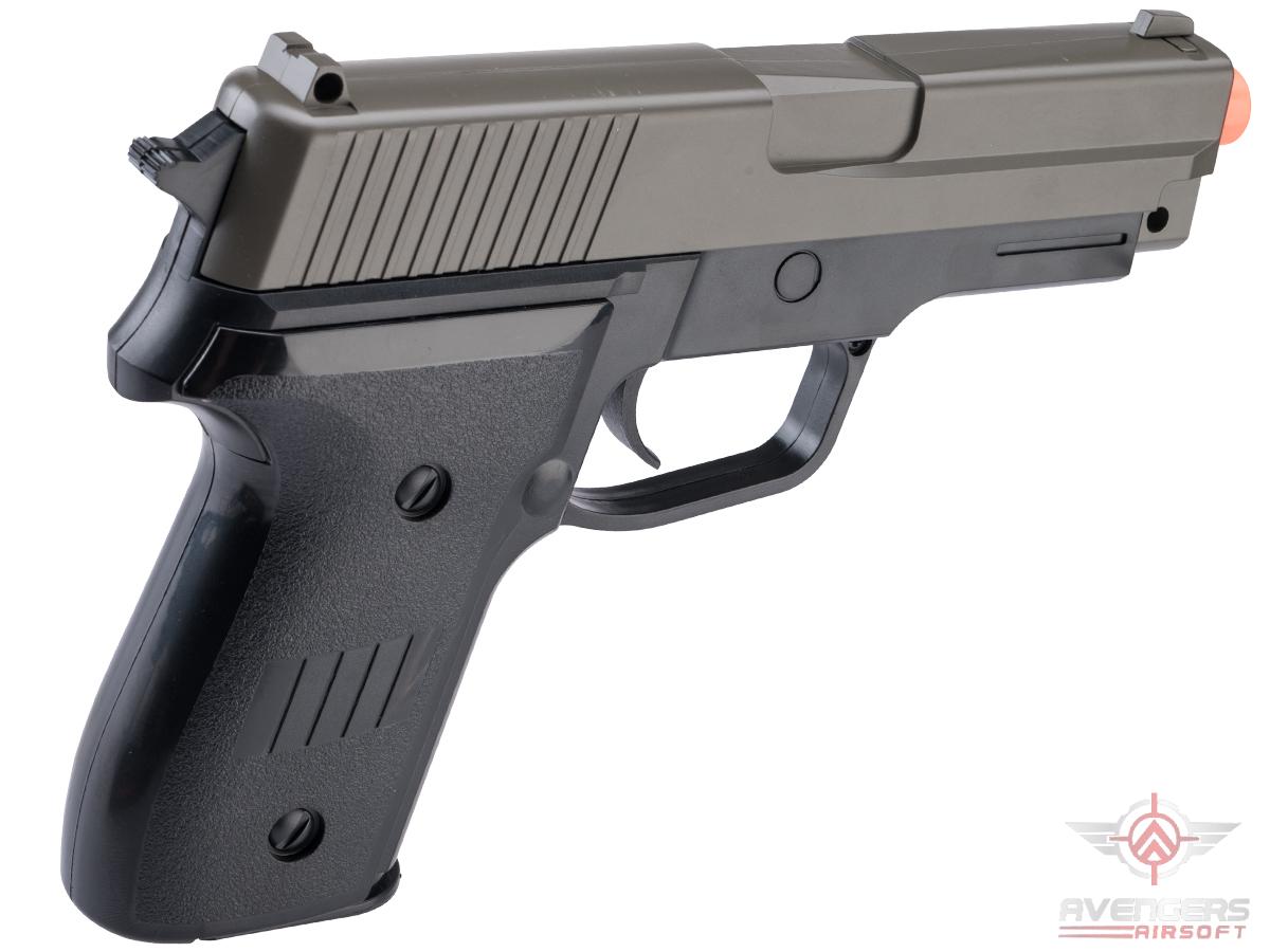 Avengers Vigor Toys Heavy Weight 226 Spring Powered Airsoft Pistol ...