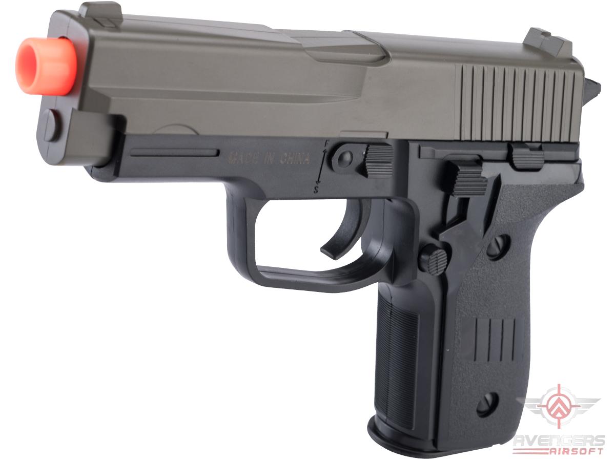 Avengers Vigor Toys Heavy Weight 226 Spring Powered Airsoft Pistol ...