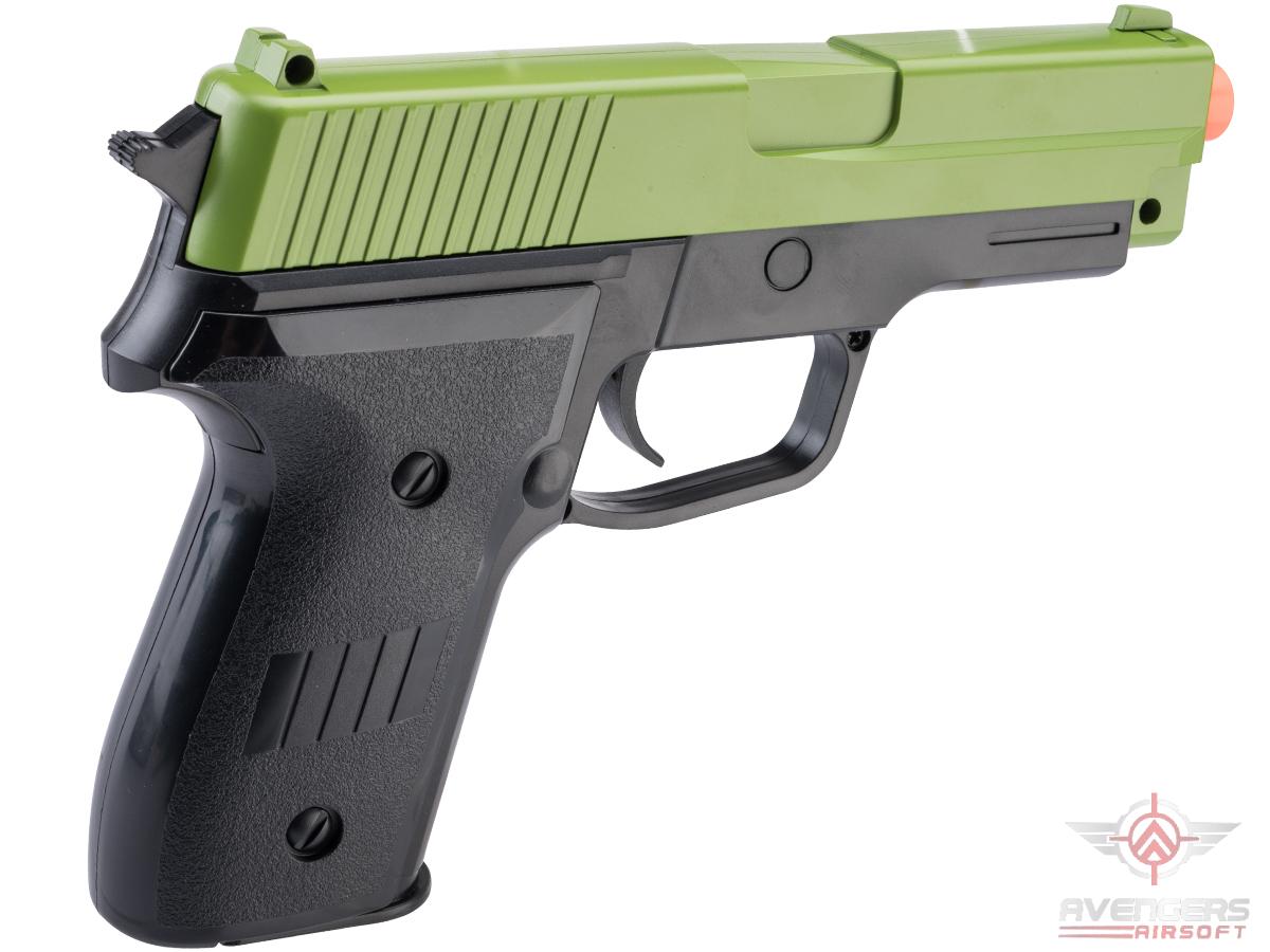 Avengers Vigor Toys Heavy Weight 226 Spring Powered Airsoft Pistol ...