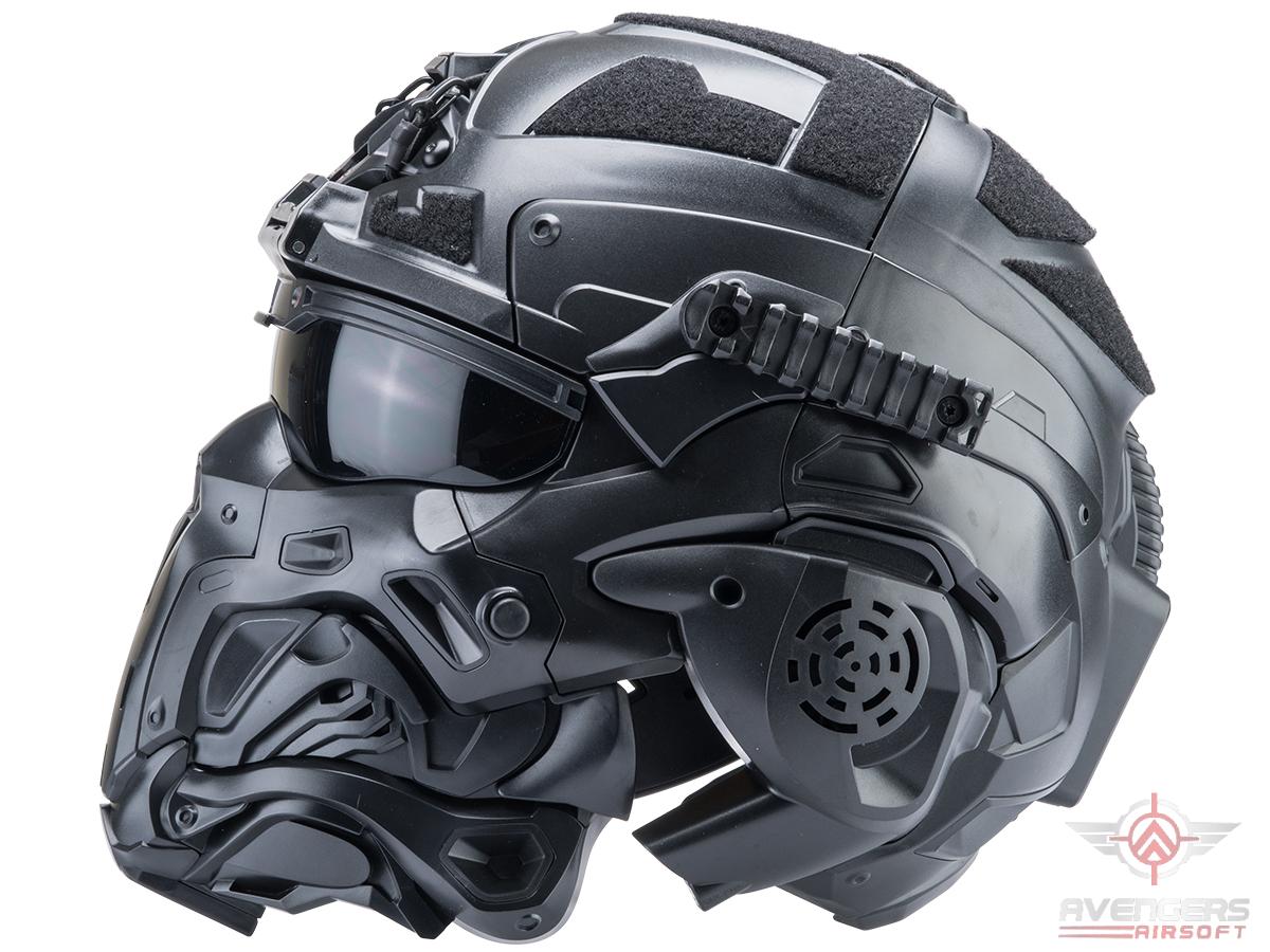 Avengers Tactical "Ark" Helmet w/ Integrated Cooling System & Headset ...