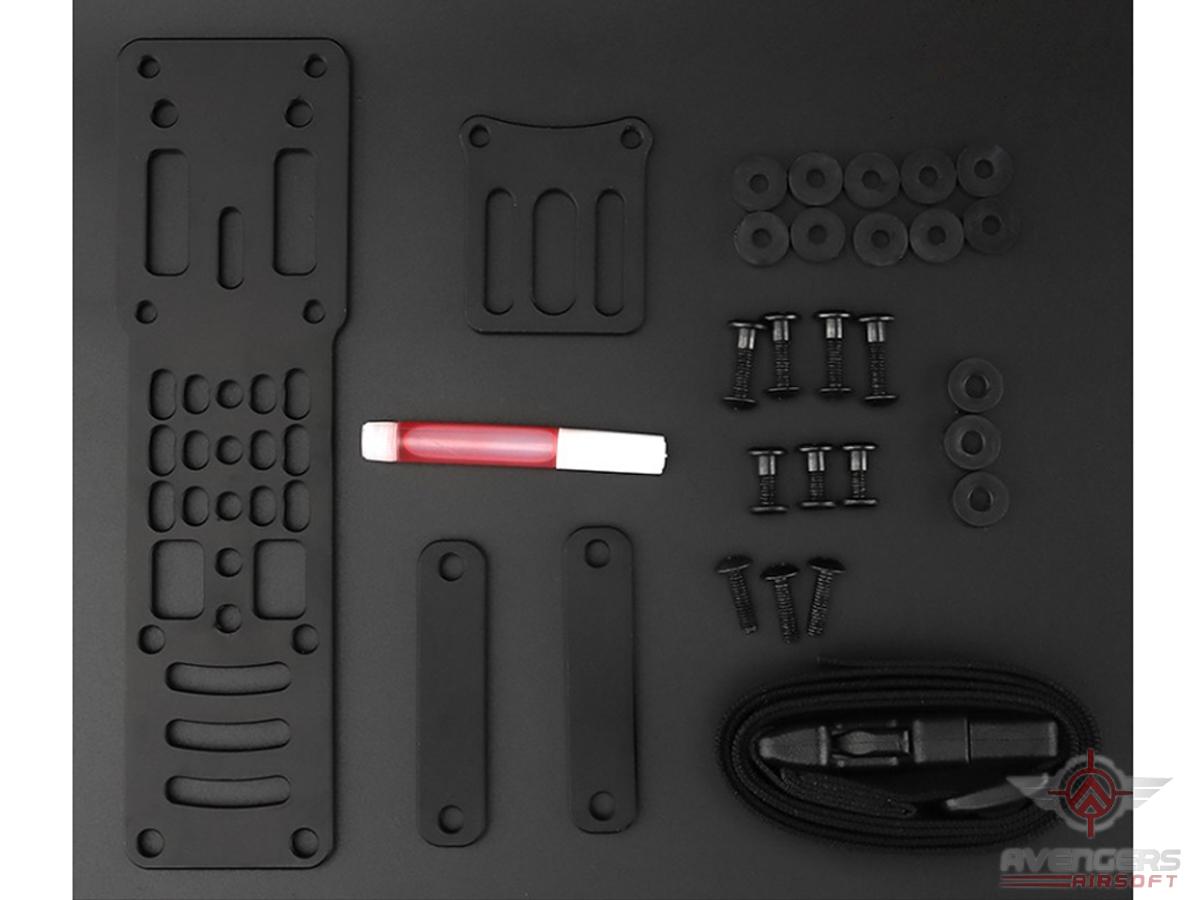 WoSport Modular MOLLE Holster Adapter for Safariland, G-Code & Black ...