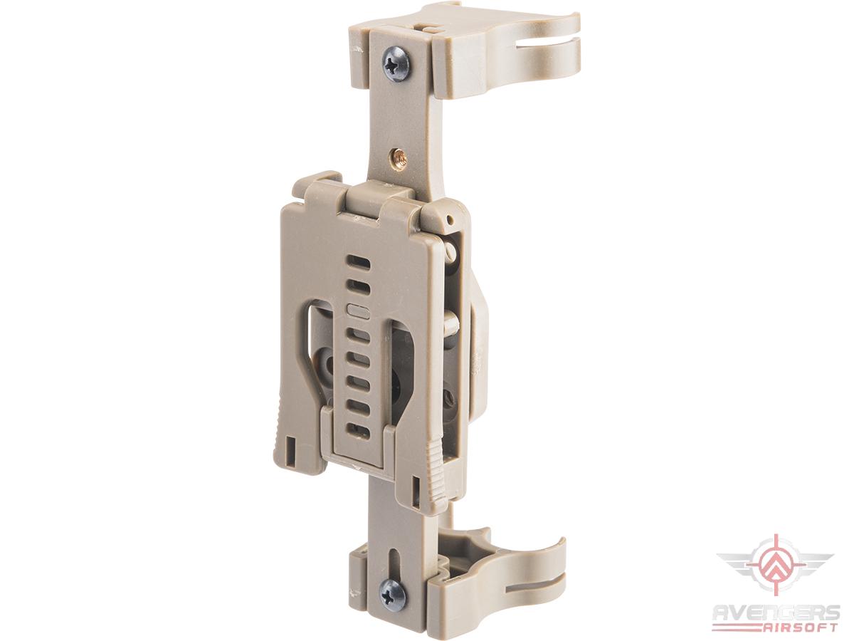 Avengers Adjustable Shotgun Shell Caddy w/ Belt Clip (Color: Tan / 4 ...