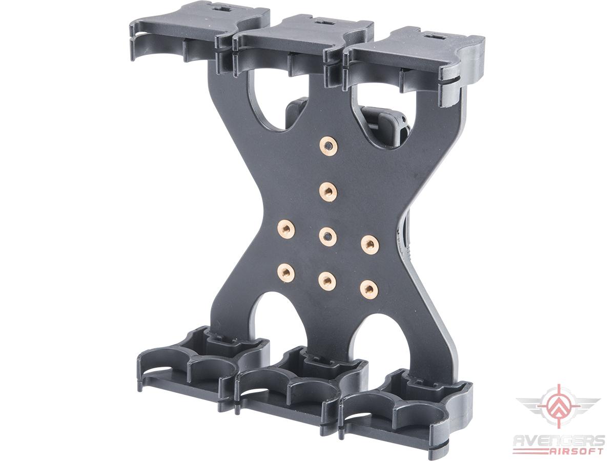 Avengers Adjustable Shotgun Shell Caddy w/ Belt Clip (Color: Black / 12 ...