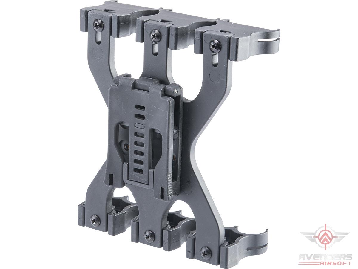 Avengers Adjustable Shotgun Shell Caddy w/ Belt Clip (Color: Black / 12 ...