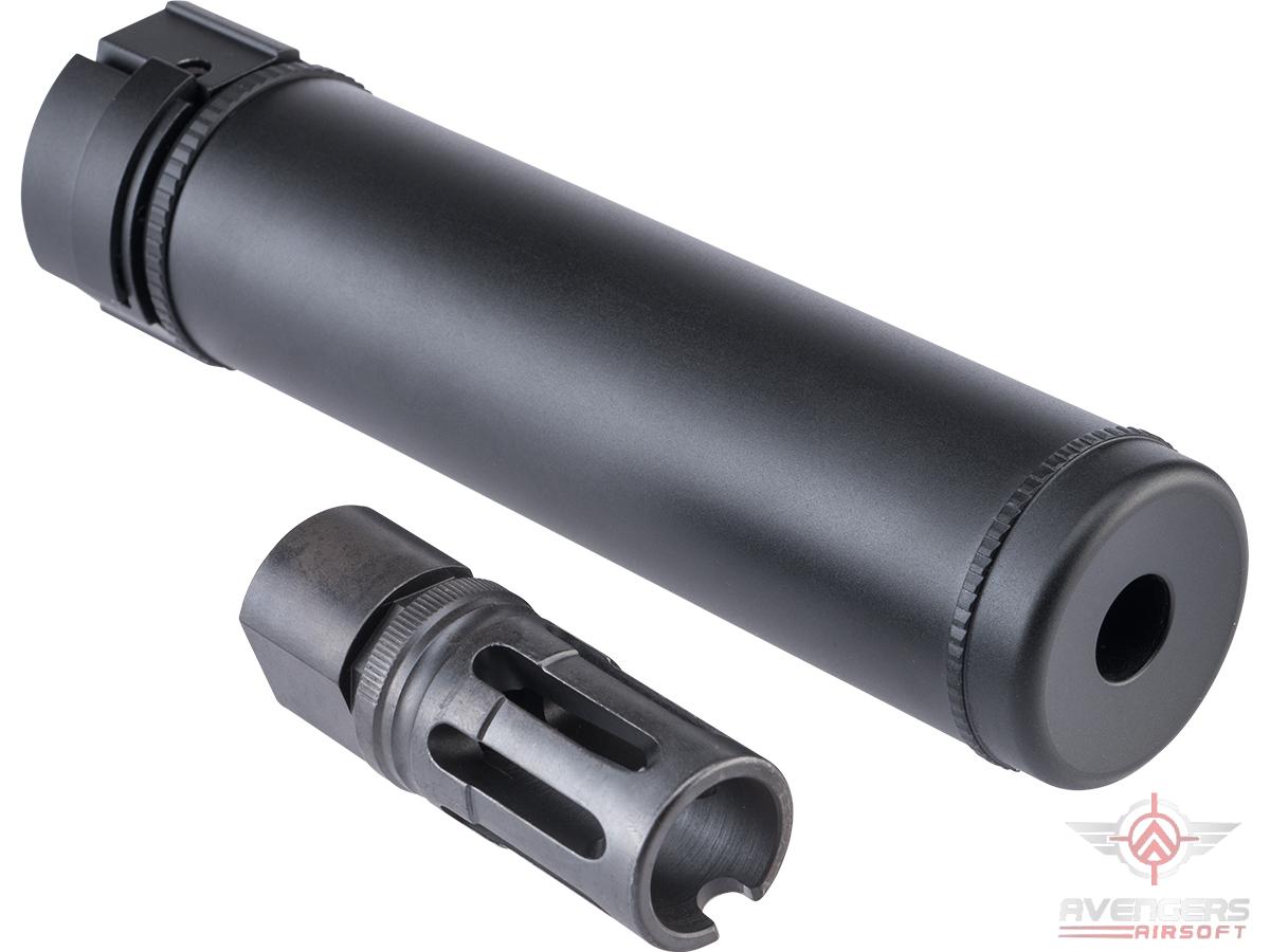 Avengers QD Mock Suppressor w/ Flash Hider for Airsoft Rifles (Length ...