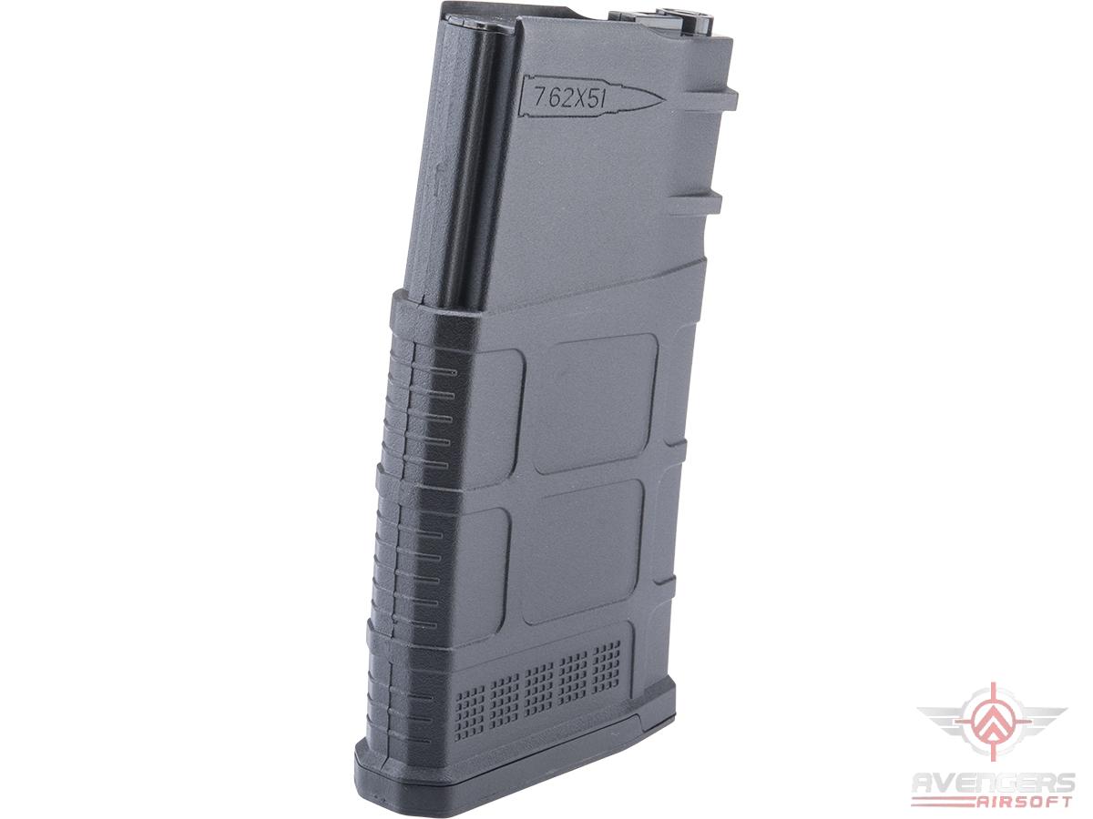 Avengers Polymer Mid-Cap Magazine for SR-25 Series Airsoft AEG Rifles ...