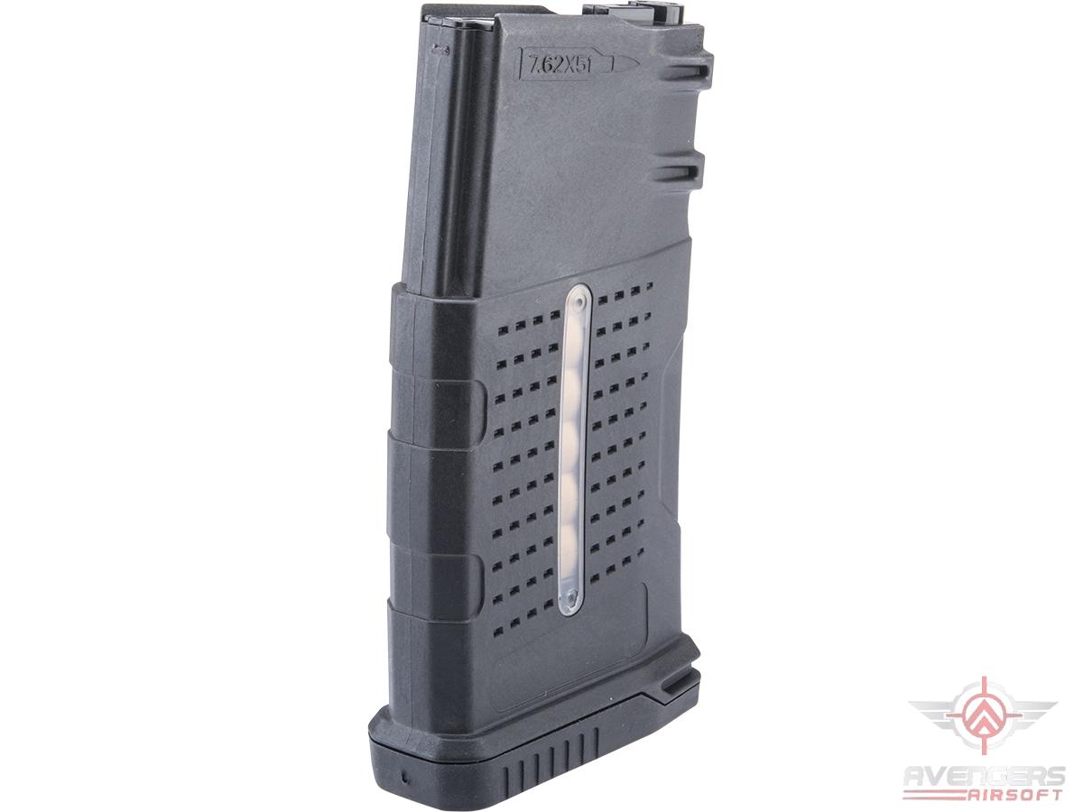 Avengers 220 Round Mid-Cap Magazine for SR-25 Series Airsoft AEG Rifles ...