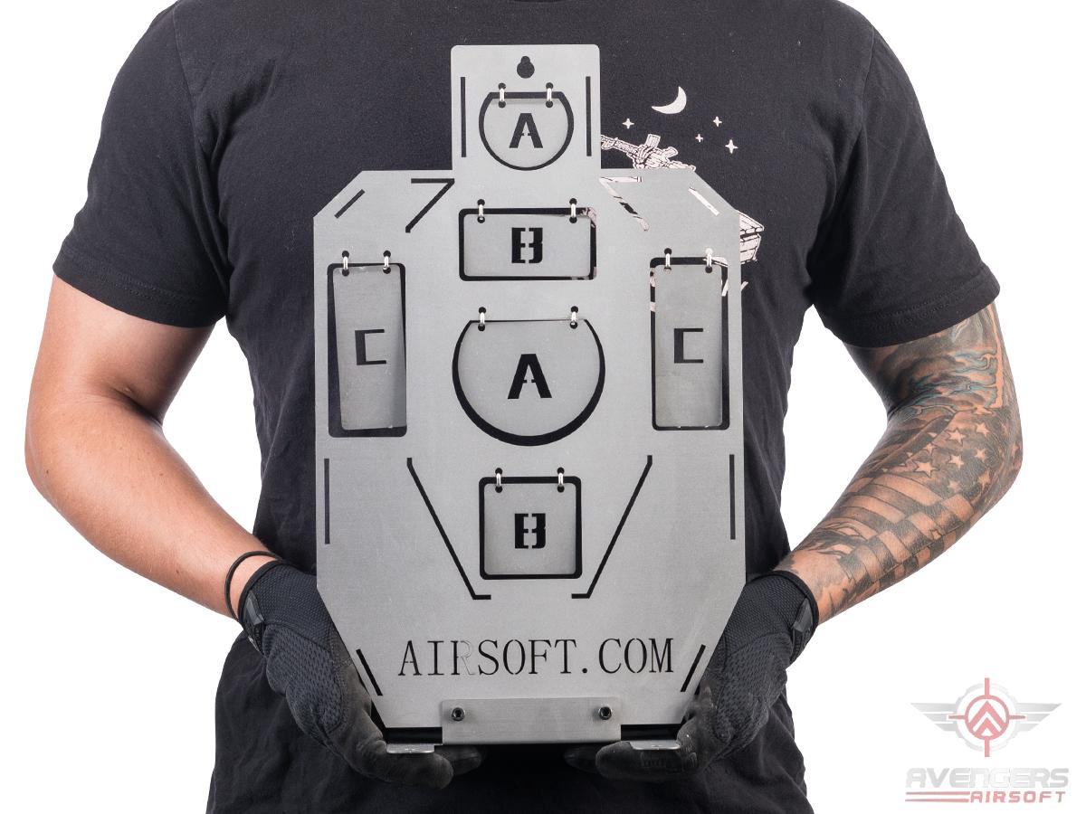 Airsoft.com 16' x10' Airsoft & Airgun Training Metal Target (Color ...