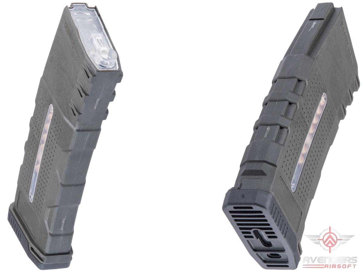 Avengers Windowed Polymer Magazine for M4/M16 Series Airsoft AEG Rifles ...