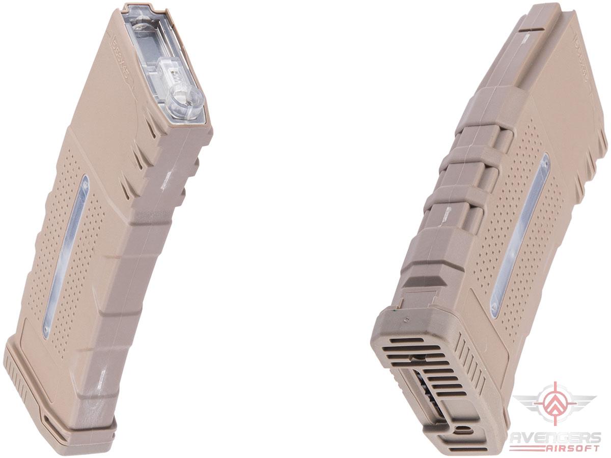 Avengers Windowed Polymer Magazine for M4/M16 Series Airsoft AEG Rifles ...