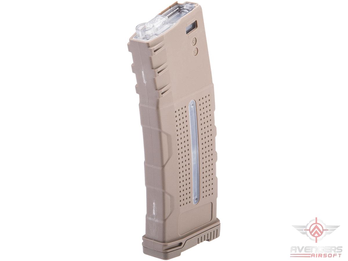 Avengers Windowed Polymer Magazine for M4/M16 Series Airsoft AEG Rifles ...