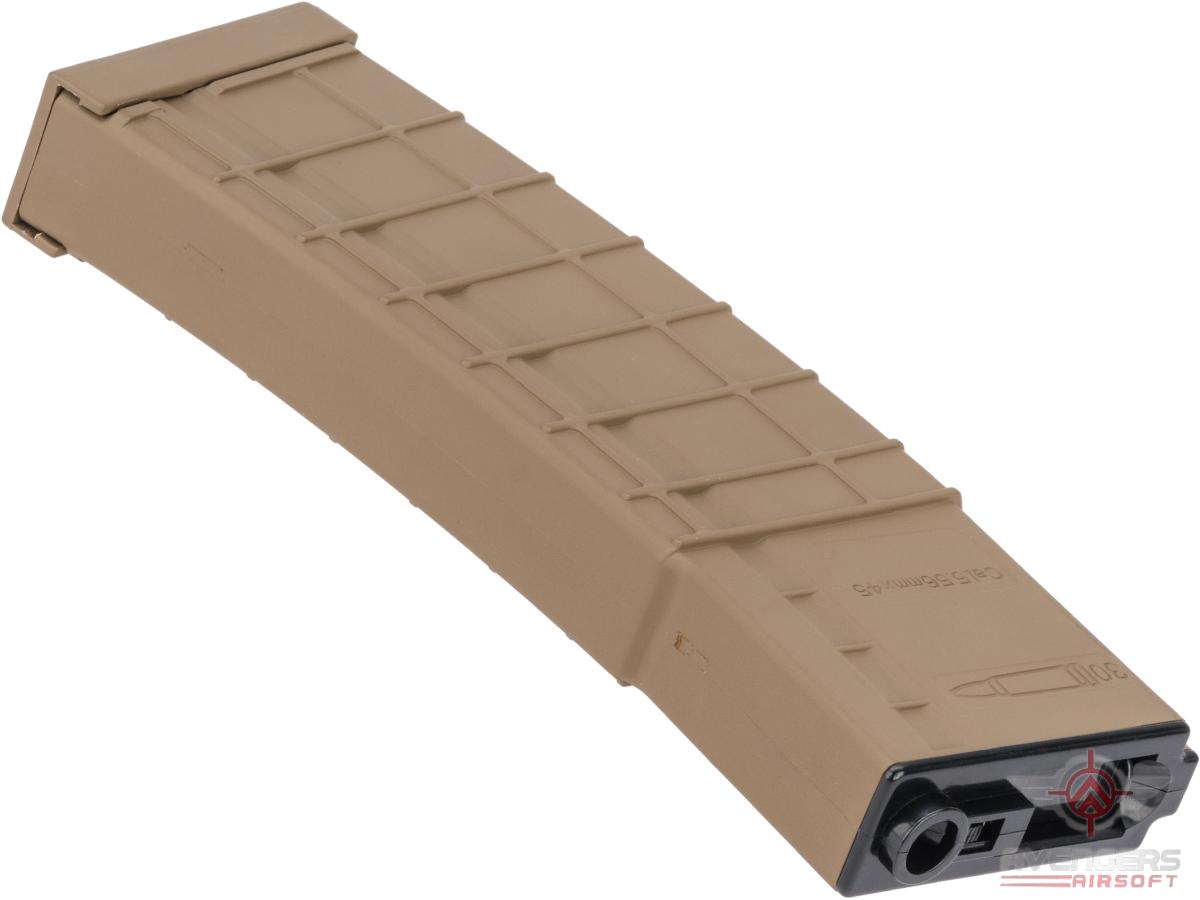 Avengers Ribbed Polymer Extended Magazine for M4/M16 Series Airsoft AEG ...