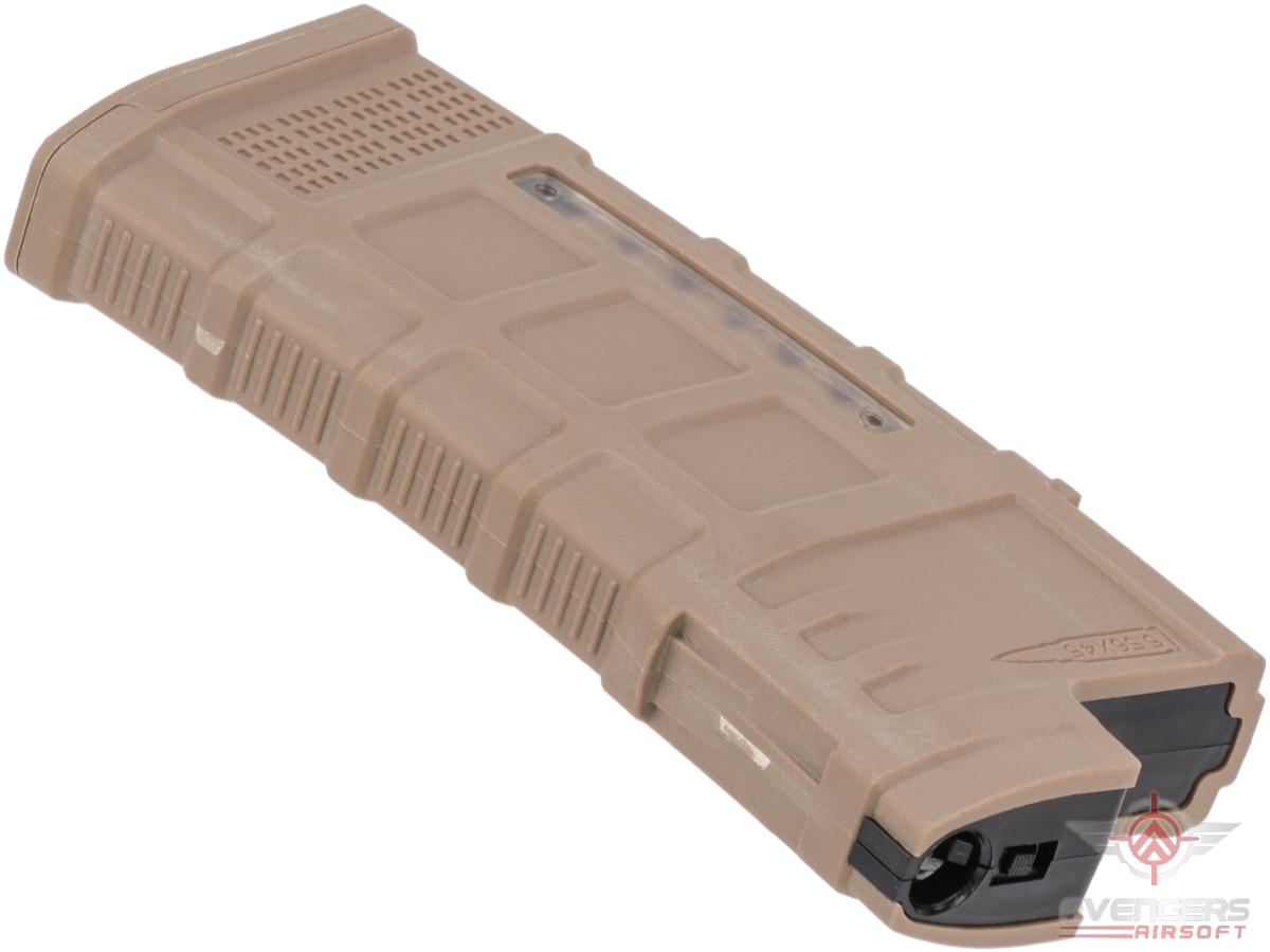 Avengers Polymer Magazine for AUG Series Airsoft AEG Rifles (Color: Tan ...