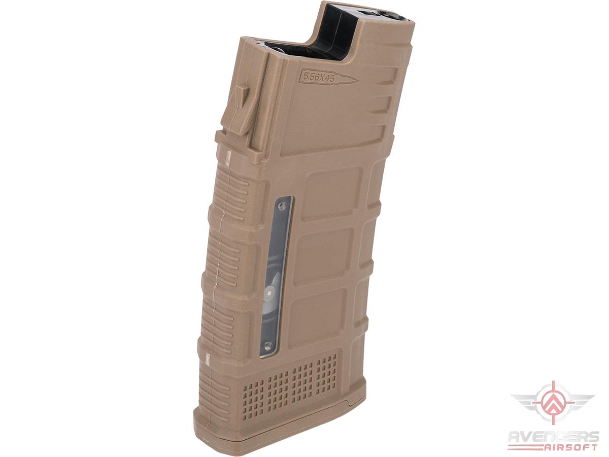 Avengers Polymer Magazine for AUG Series Airsoft AEG Rifles (Color: Tan ...