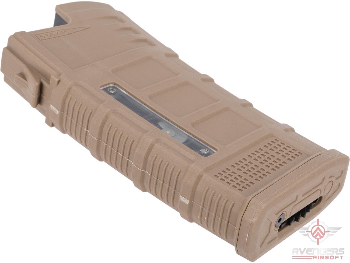 Avengers Polymer Magazine for AUG Series Airsoft AEG Rifles (Color: Tan ...