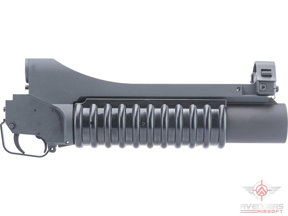 Avengers Battle Axe M203 Barrel Mounted 40mm Airsoft Grenade Launcher ...