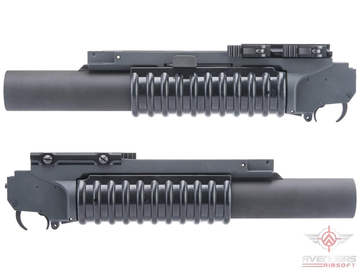 Avengers Battle Axe M203 40mm Airsoft Grenade Launcher w/ QD RIS Mount ...
