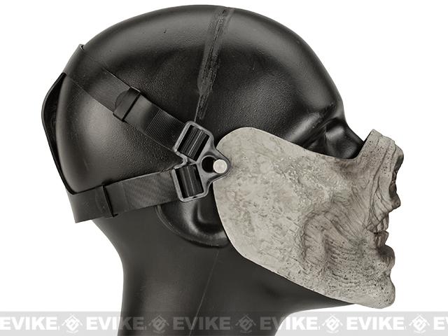 Avengers "Zombie" Iron Face Lower Half Mask (Color: Rotting Flesh ...