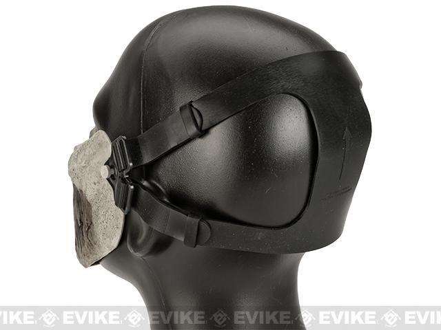 Avengers "Zombie" Iron Face Lower Half Mask (Color: Rotting Flesh ...