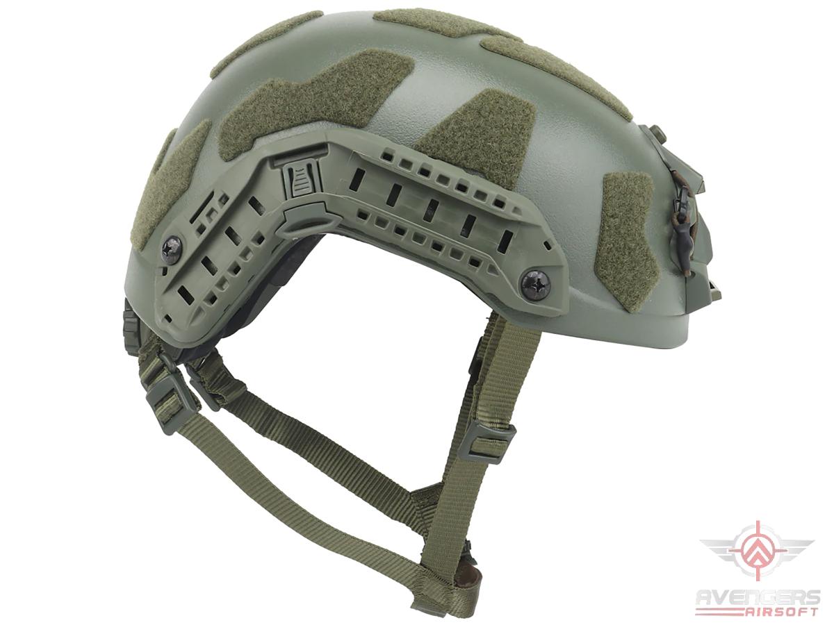 Avengers Ballistic Version Super High Cut Helmet (Color: Olive Drab ...